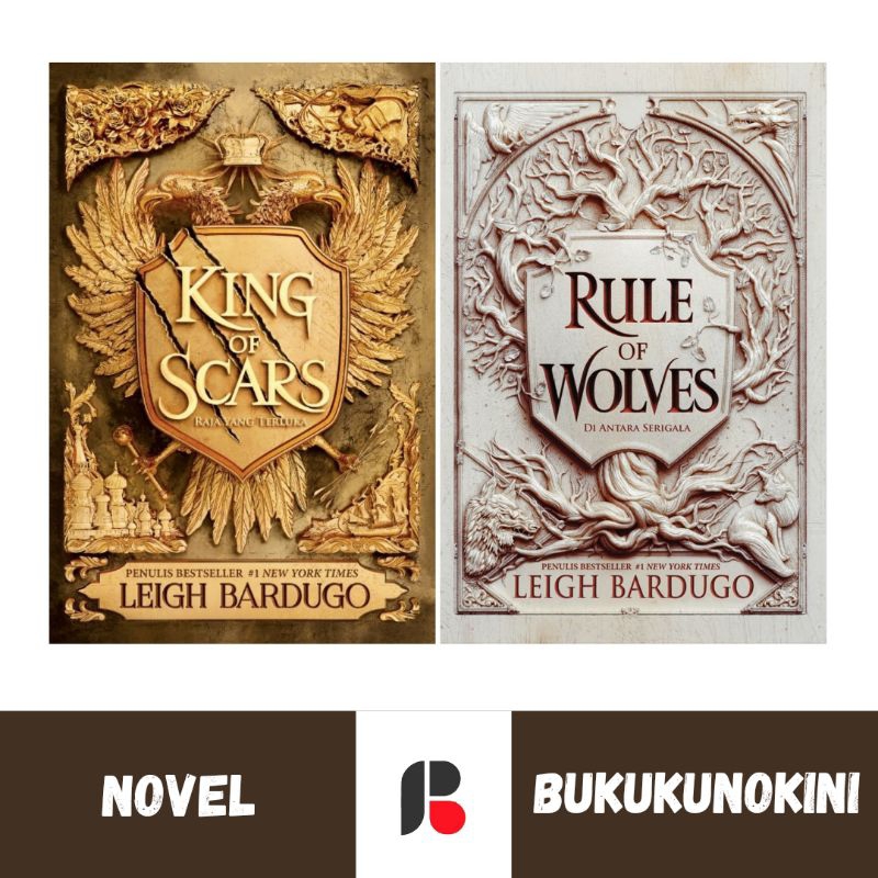Jual (Original, Segel) Novel King of Scars Series: King of Scars; Rule ...