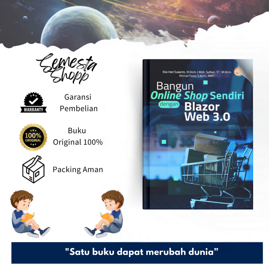 Jual Buku Bangun Online Shop Sendiri dengan Blazor Web 3.0 - Buku Komputer & Teknologi | Shopee ...