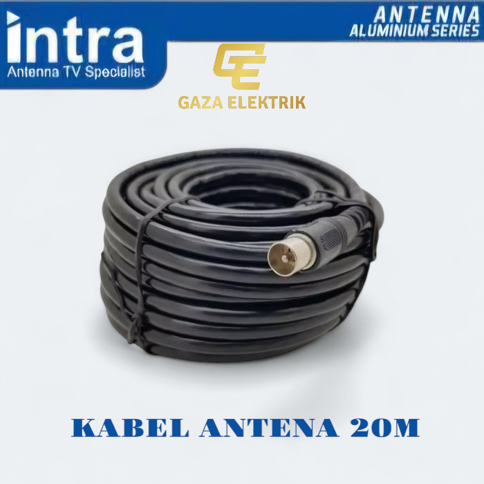 Jual Kabel antena 5c INTRACOM panjang kabel 20m | Shopee Indonesia