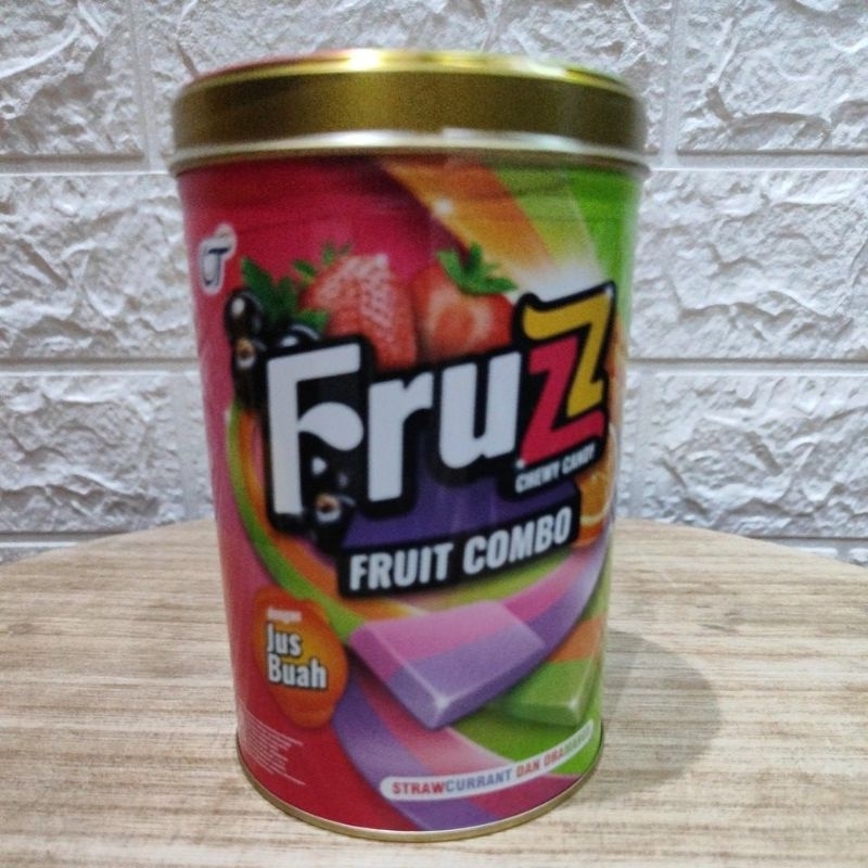 Jual NEW FRUZZ kemasan Kaleng Festive 110gr | Shopee Indonesia