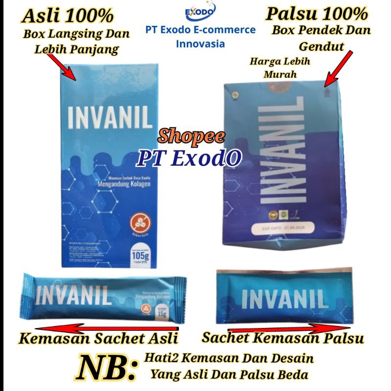 Jual INVANIL Minuman Collagen Invanil Atasi Semua Masalah Tubuh Secara ...