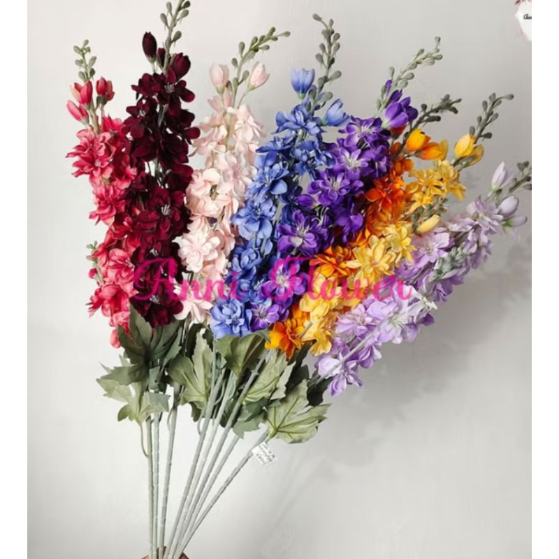 Jual BUNGA DELPHINIUM SPRING ARTIFICIAL SNAPDRAGON ONIDICIUM SEDAP ...