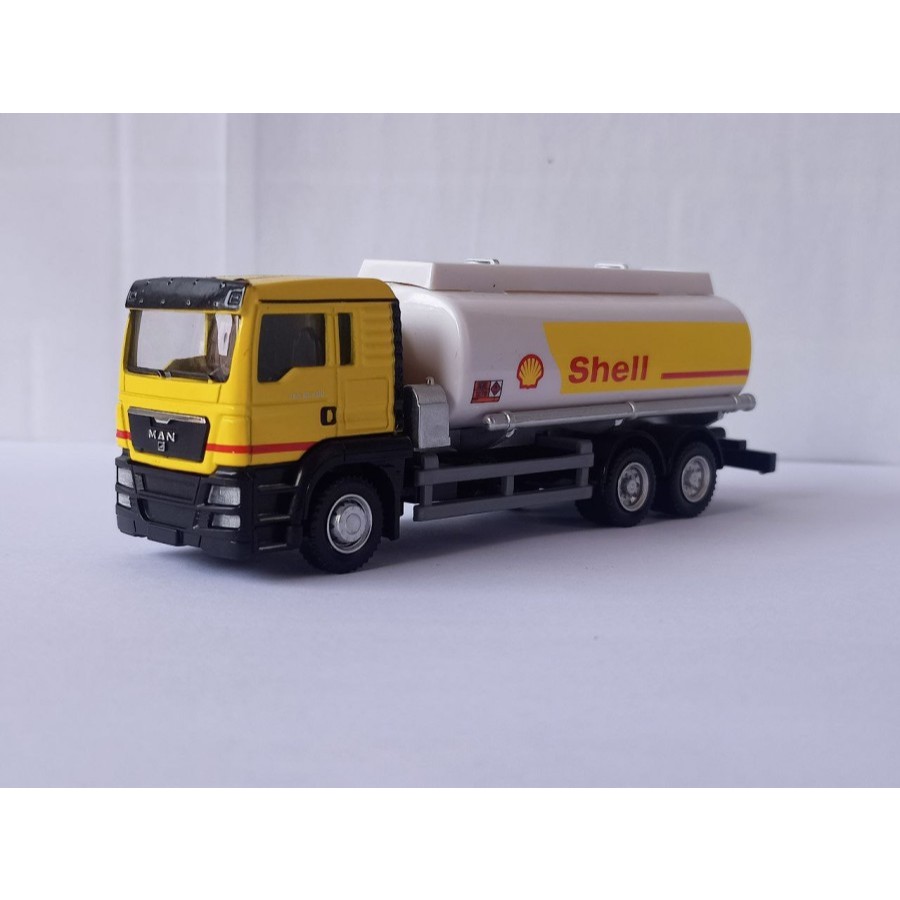 Jual Miniatur Truk Tangki Shell Oil minaitur mobil truk minyak harga ...