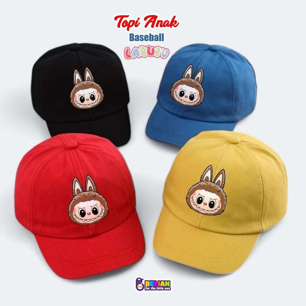 Jual Topi Labubu Anak Laki Laki perempuan | Shopee Indonesia