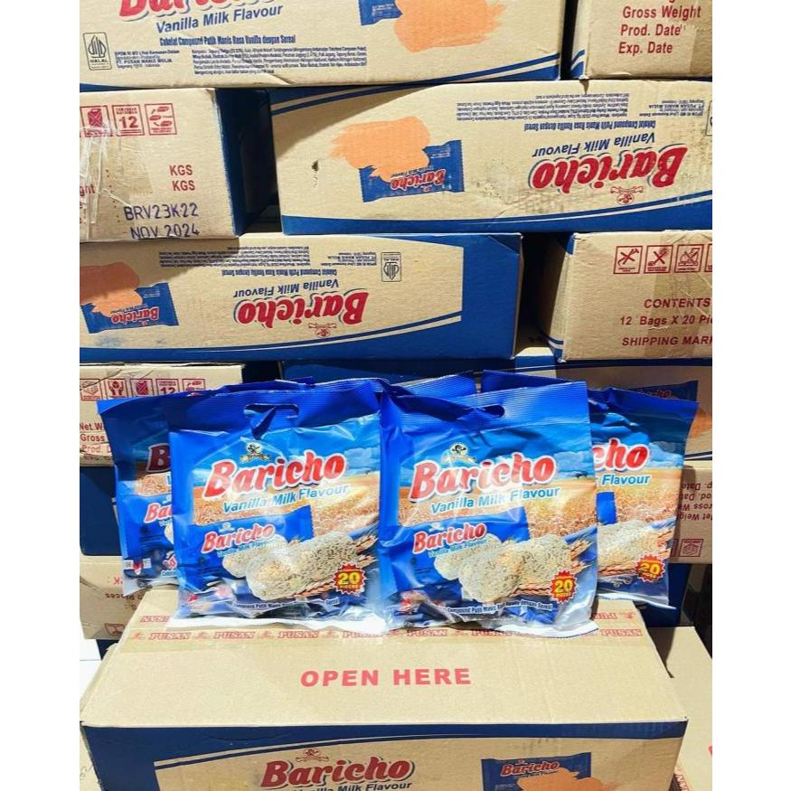 Jual Jual Baricho aot biscuit 20 pcs per bag 1 KARTON 12 BAG COKLAT ...