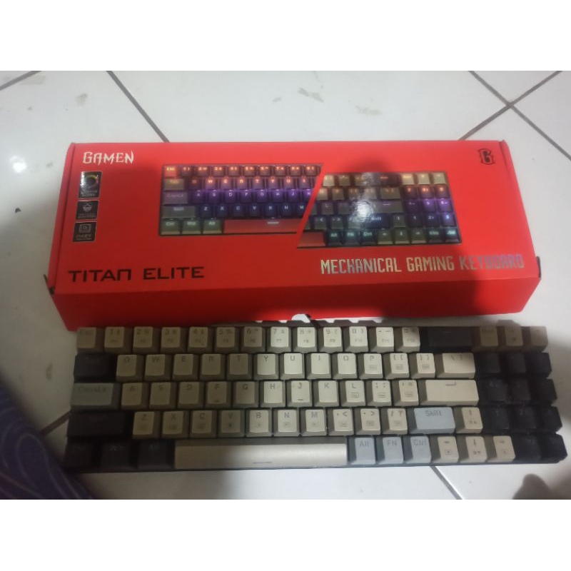 Jual Keyboard Titan gaming second | Shopee Indonesia