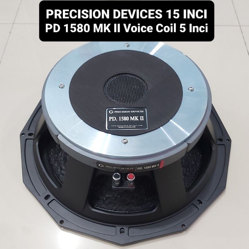 Jual Precision Devices Speaker 15 Inci PD1580 Mk II Spull 5 Inci 1580 ...
