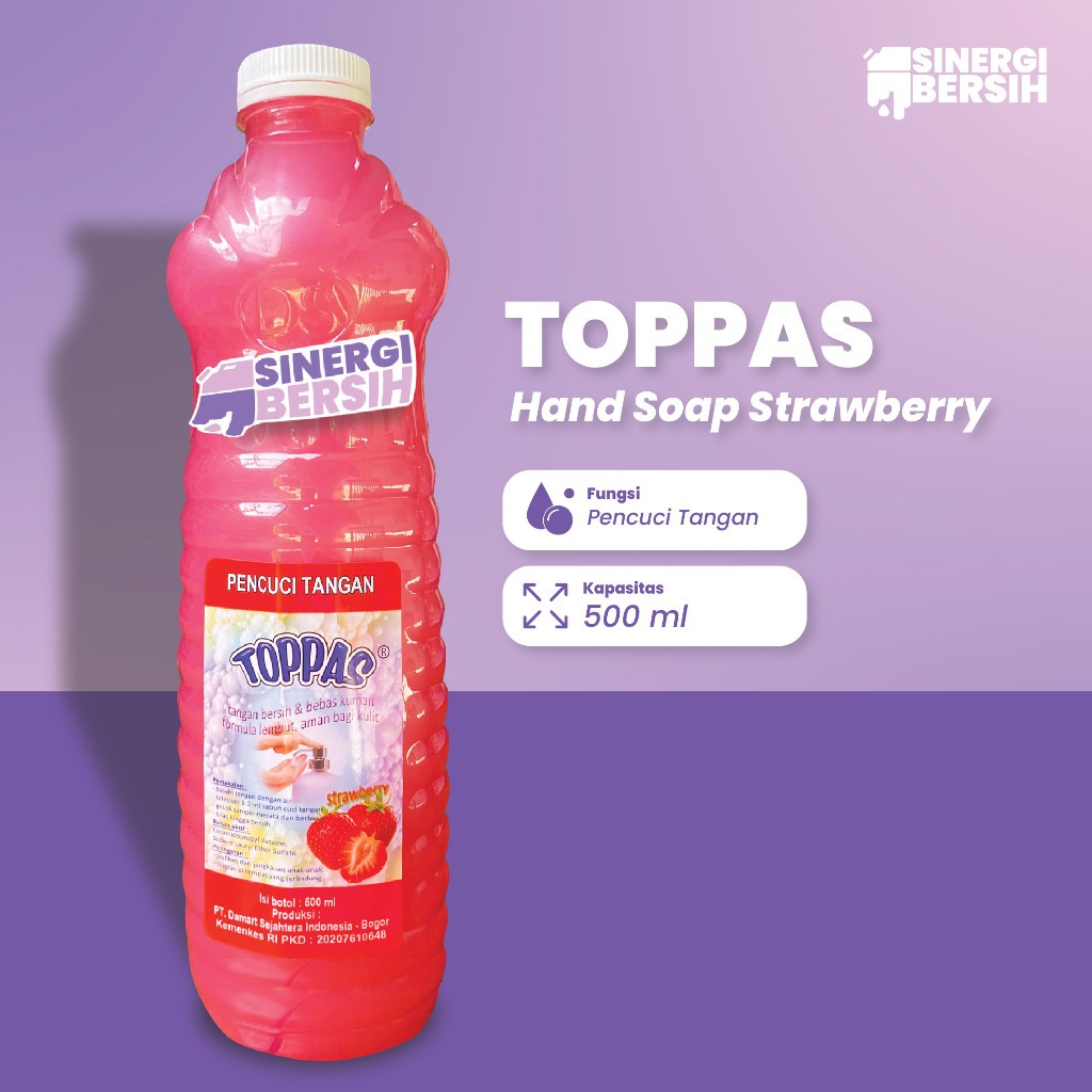 Jual toppas handwash 500 ml | Shopee Indonesia