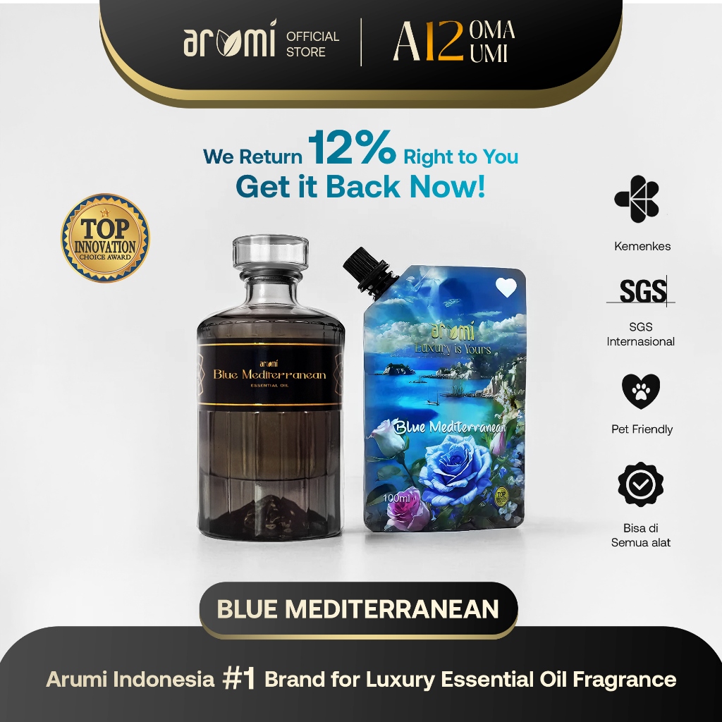 Jual Blue Mediteranian - Essential Oil Fragrance | Shopee Indonesia