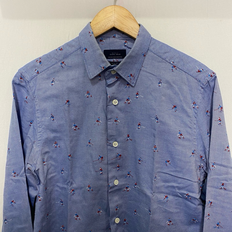 Jual kemeja panjang pria Zara Man original kondisi bagus size S ...