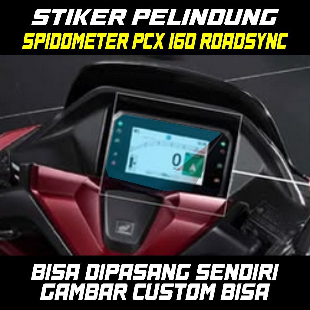 Jual STIKER SPEEDOMETER PCX 160 ROADSYNC 2025 - STIKER PCX 160 ROADSYNC ...