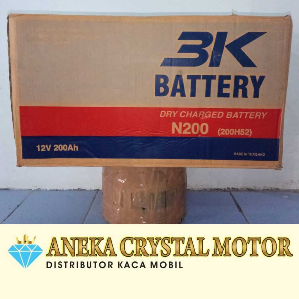 Jual Aki Basah 3K BATTERY Hitachi N200 MITSUBISHI KOMATSU VOLVO GENERATOR | Shopee Indonesia