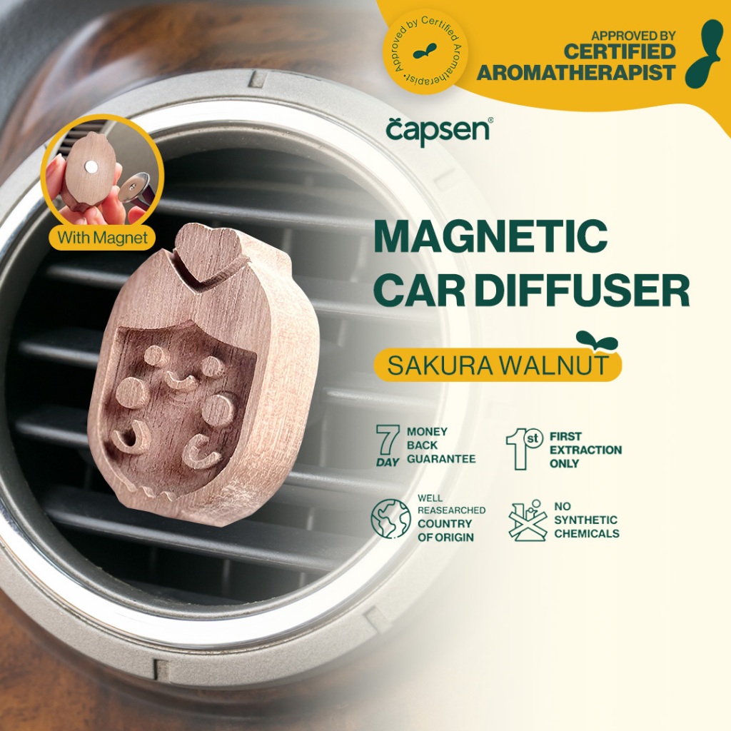 Jual CAPSEN CAPSEN Car Diffuser Sakura Walnut Mobil Aromatherapy ...