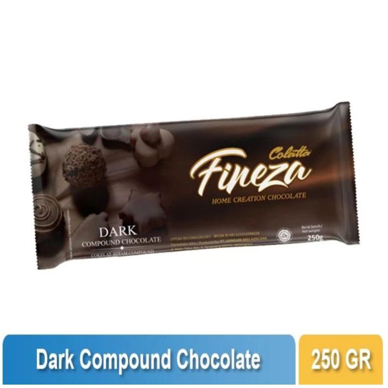 Jual Colatta Compound Fineza Dark 250gr | Shopee Indonesia