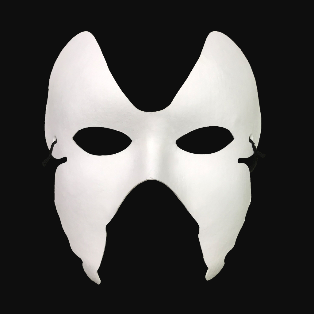 Jual Topeng Pesta & Lukis Polos - White Mask Papper Party & Crafting By ...