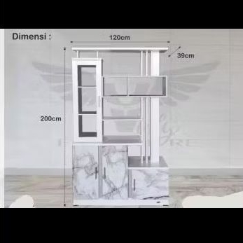 Jual RAK TV / PEMBATAS RUANGAN | Shopee Indonesia