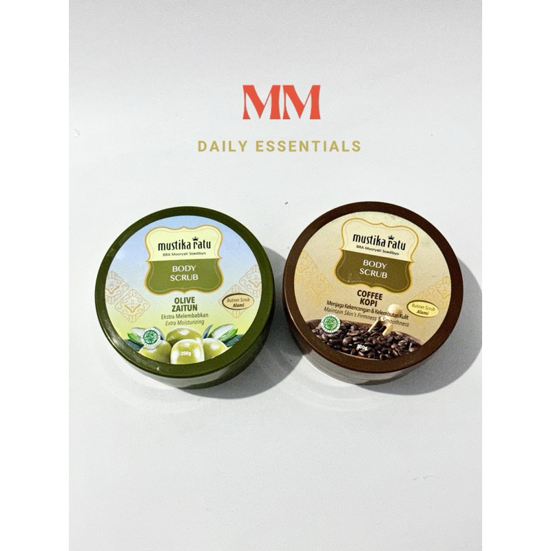 Jual Mustika Ratu Body Scrub Coffee / Zaitun (PCS) | Shopee Indonesia