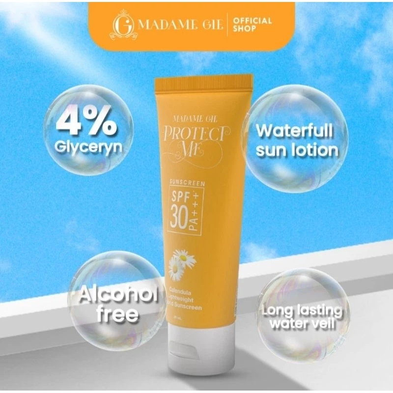 Jual *SINAR*MADAME PROTECT ME MADAME GIE SUNSCREEN SPF 30 PA+++ (KEMASAN BARU ) | Shopee Indonesia