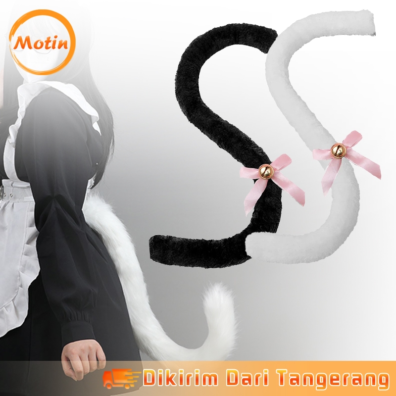Jual Cat Tail Cosplay Ekor Kucing Cosplay Lolita Kawaii Cute Cosplay ...