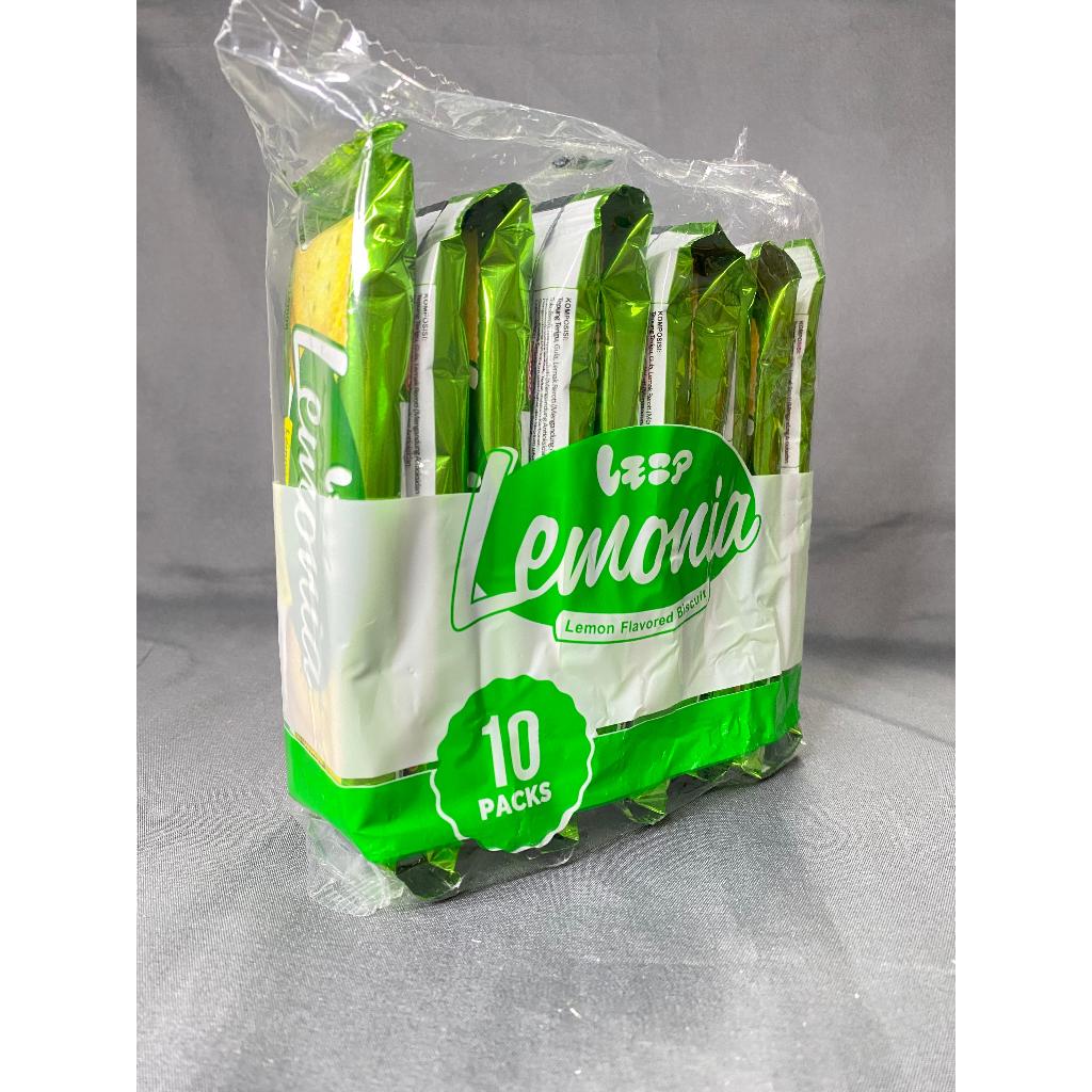 Jual LEMONIA BISKUIT RASA LEMON 10 BKS 1 PACK | Shopee Indonesia
