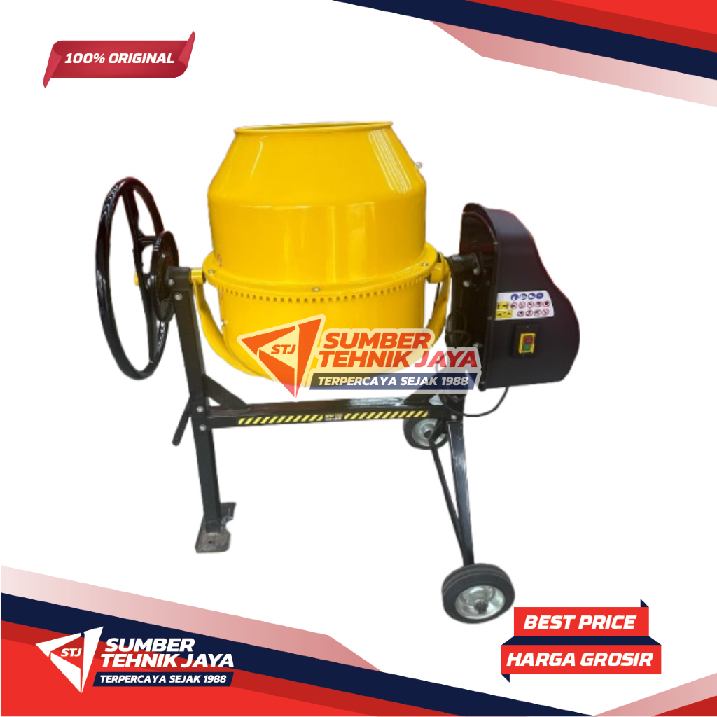 Jual MOLEN MINI/ MESIN PENGADUK SEMEN MOLEN MINI CONCRETE MIXER ELEKTRIK 120 liter | Shopee ...