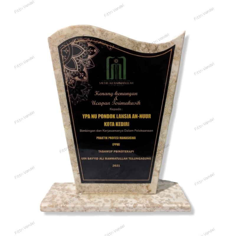 Jual Vandel Marmer BESAR+ STIKER, FREE DESAIN SEHARI JADI Plakat Marmer ...