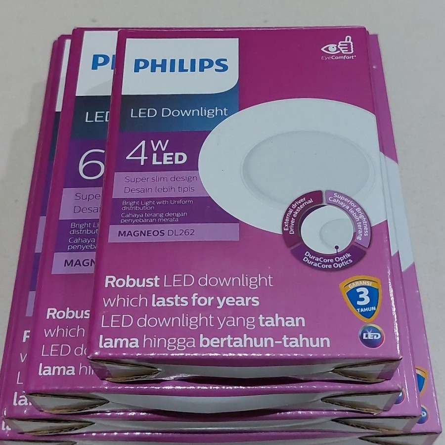 Jual Downlight led panel magneos Philips 262 4 w 6 w 9 w 12 w inbow | Shopee Indonesia