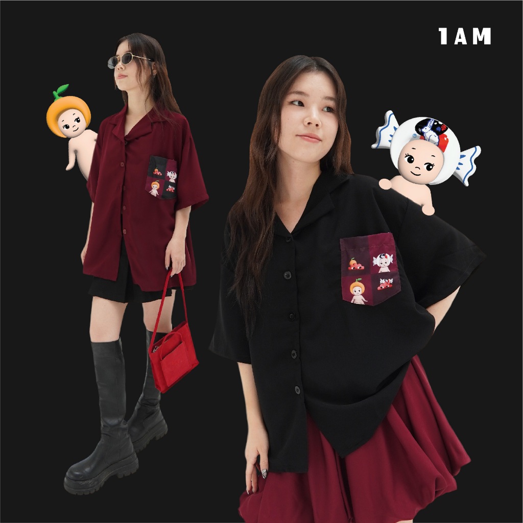 Jual 1AM - YEAR OF SNACK CHECKERED SHIRT (CNY COLLECTION) | Shopee ...