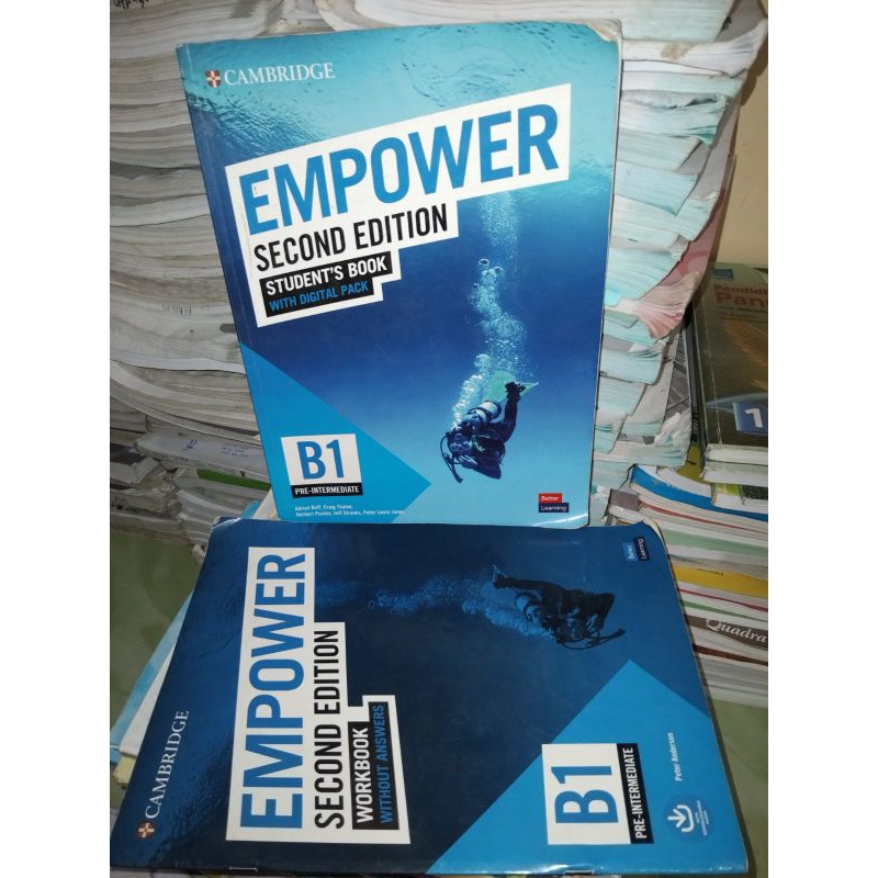 Jual Cambridge Empower B1 Student's Book dan workbook ORI bekas ...