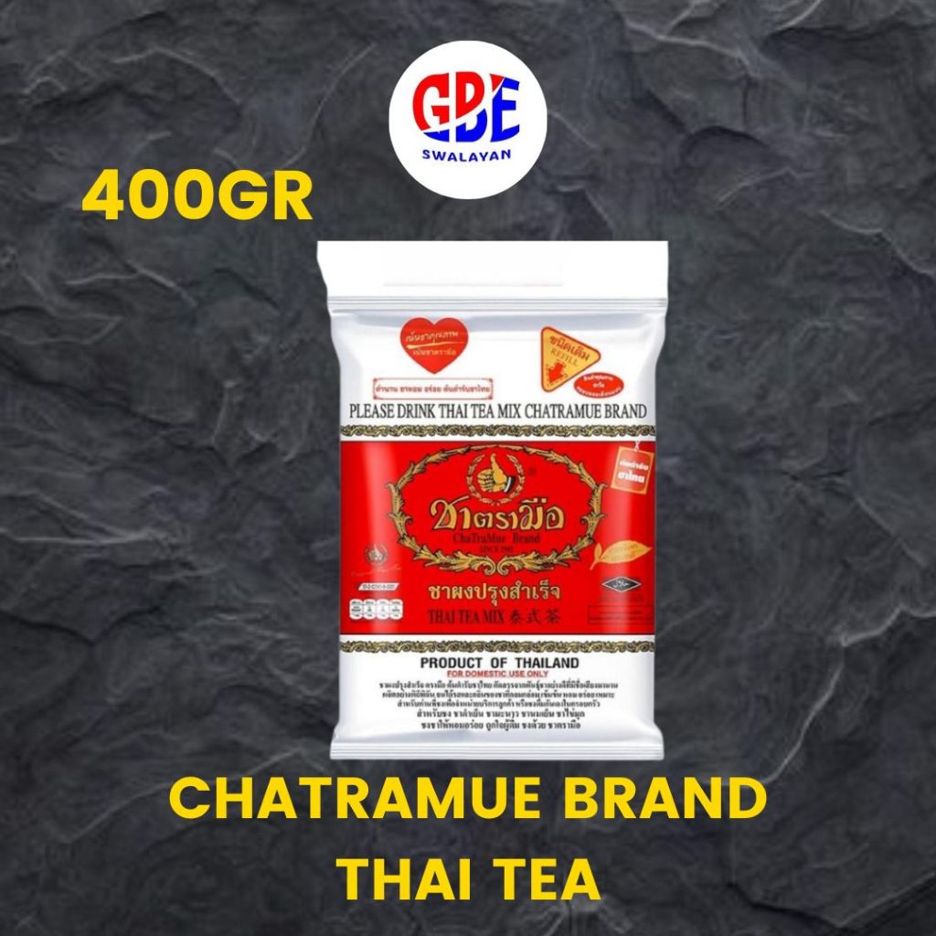 Jual CHATRAMUE BRAND THAI TEA 400GR | Shopee Indonesia