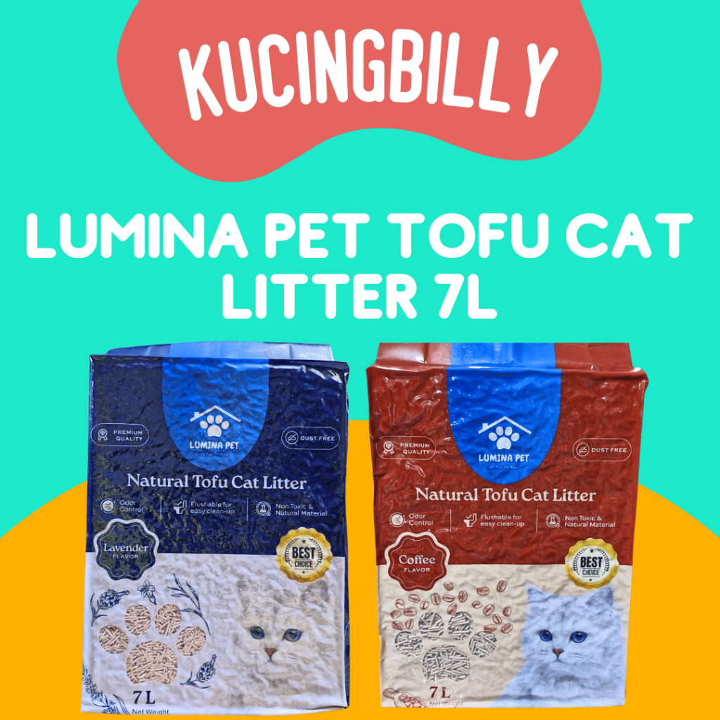 Jual Lumina pet tofu soya cat litter 7L 2.5kg pasir kucing | Shopee ...