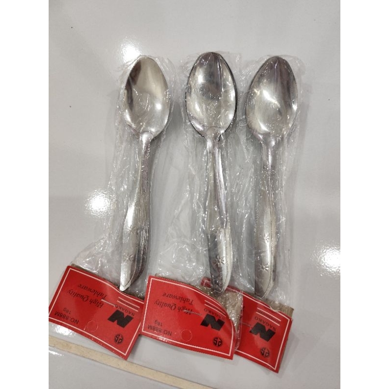 Jual Sendok Makan Stainless Lusinan (12pcs) | Shopee Indonesia