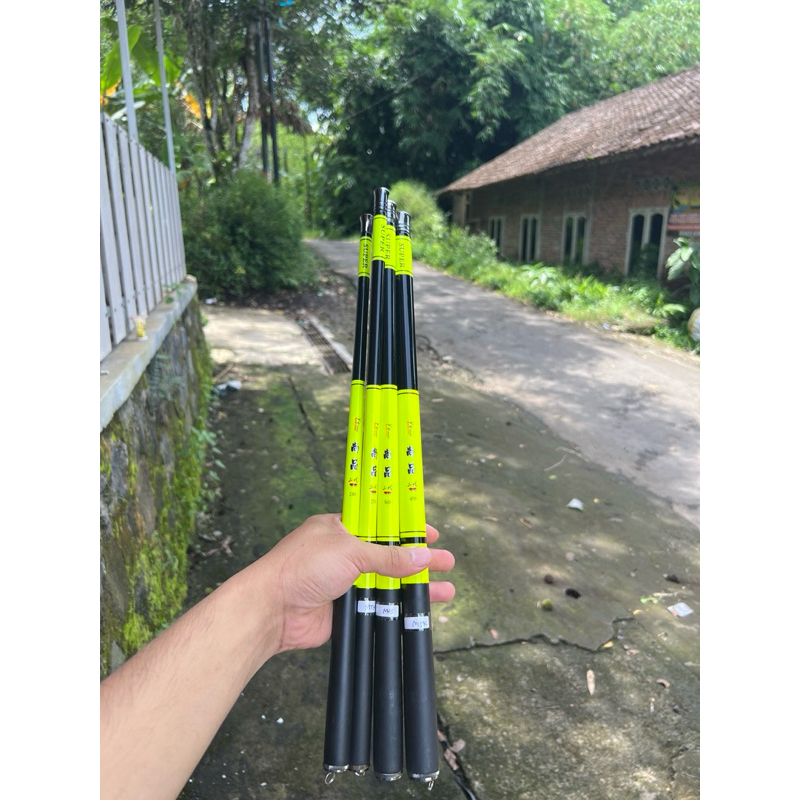 Jual joran tegek yehang super panjang 210,240,270,300,360,450 | Shopee Indonesia