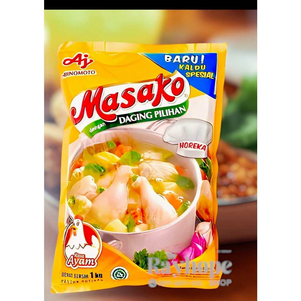 Jual PROMO Ajinomoto Masako Rasa Ayam Pouch Refill Kemasan Isi Ulang ...