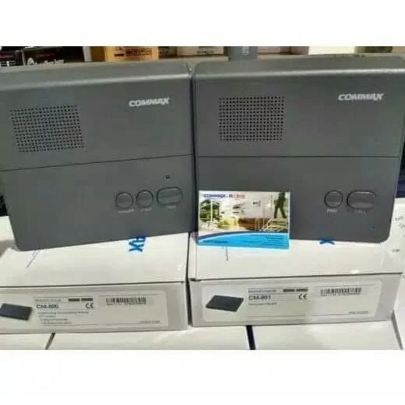 Jual COMMAX MC800 & MC801 (Sepasang) Intercom Kabel | Shopee Indonesia