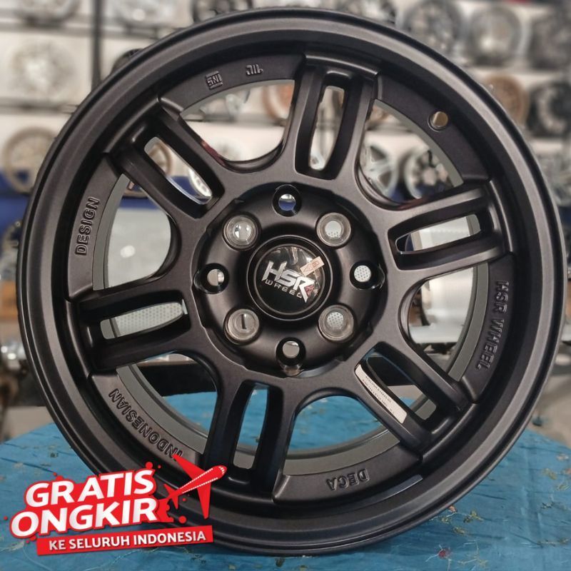 Jual Velg Mobil Avanza Xenia Agya Ayla Ring 14 HSR AERI PCD 4X100/114,3 | Shopee Indonesia
