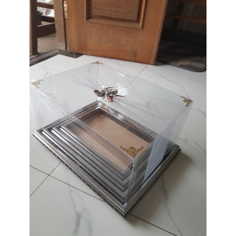 Jual kotak hantaran seserahan bahan fiber/frame | Shopee Indonesia