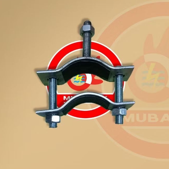 Jual Clamp Round 2 , 2,5 , 4inch Link net / Bracket J / kabel adss ...