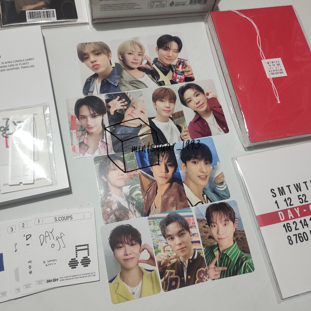 Jual [ READY STOCK NEW ] SEVENTEEN 2025 SEASON'S GREETINGS - SEVENTEEN's Vocation : DAY - OFF ...