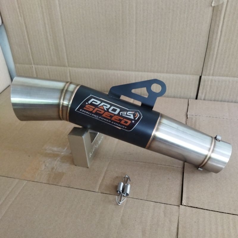 Jual Pro speed Super Open Spec pipe Canister Gp Warior tube type inlet ...