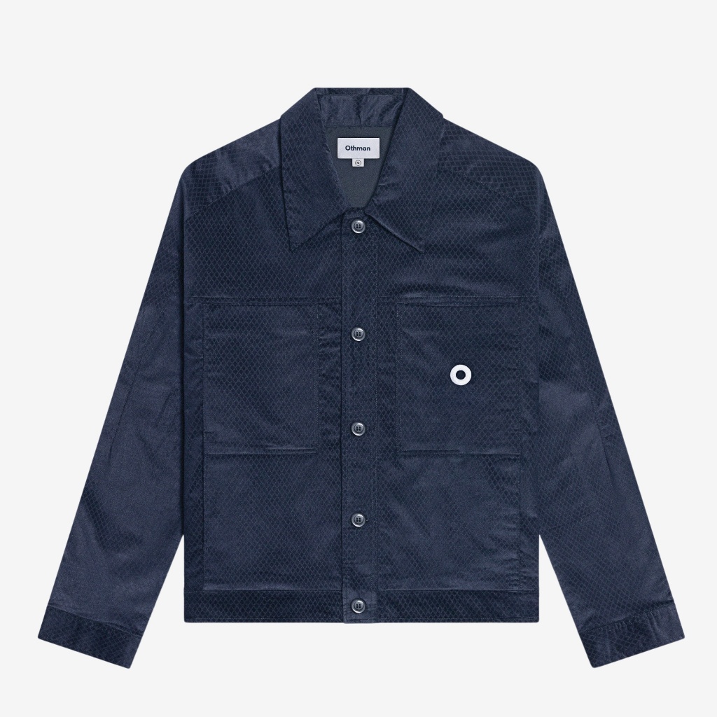 Jual Othman - Sapphire Grid Jacket | Shopee Indonesia