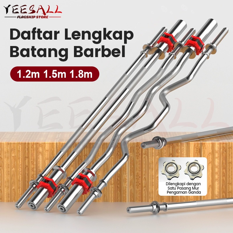Jual Stick Barbel 150 Cm Stick Barbel Stick Dumbell Pvc Stamina Fitness ...