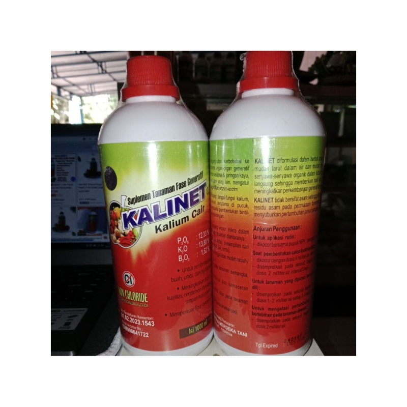 Jual KALINET Kalium Cair 1000 ML Pupuk Pembuahan | Shopee Indonesia