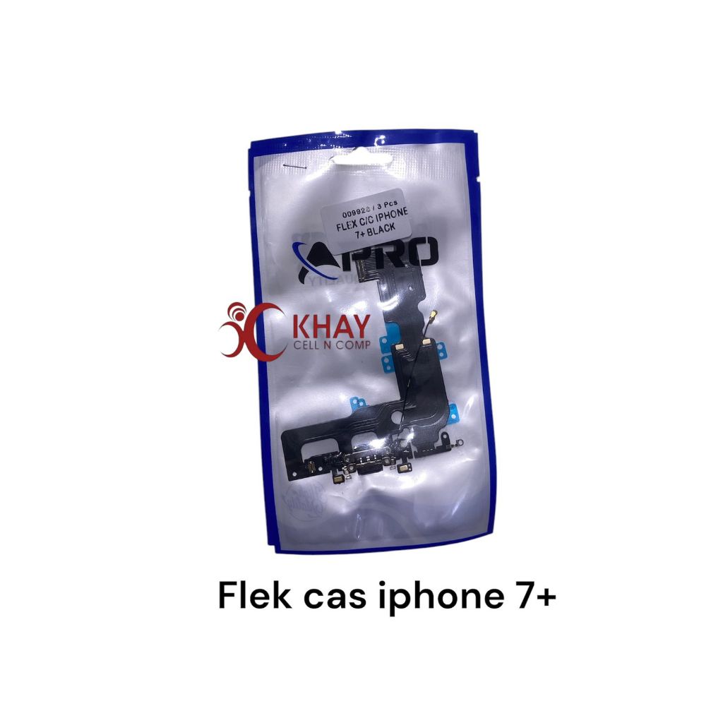 Jual Flexible cas set flex c/c iphone 7+ - black | Shopee Indonesia