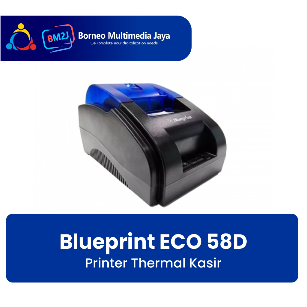 Jual PRINTER THERMAL KASIR BLUEPRINT BLUETOOTH ECO SERIES [ECO-58D] | Shopee Indonesia