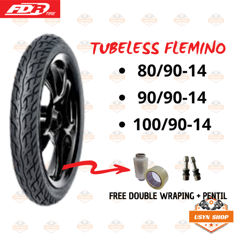 Jual Ban Motor MATIC FDR FLEMINO // 80/90-14 , 90/90-14 , 100/90-14 ...