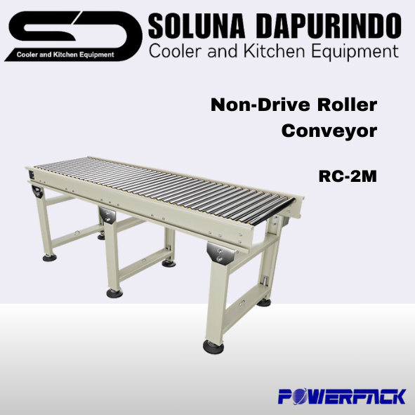 Jual POWERPACK Non-Drive Roller Conveyor RC-2M/RC2M/RC 2M | Shopee ...