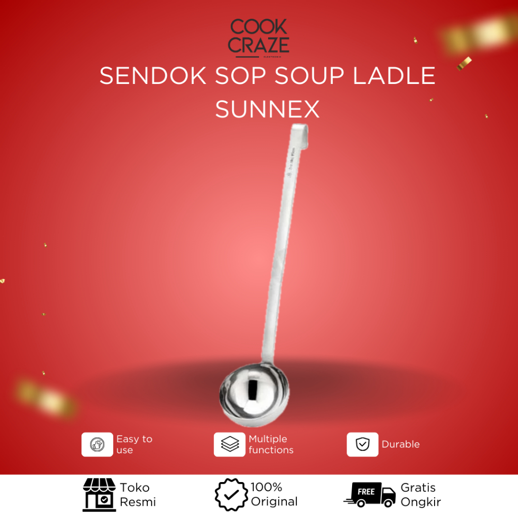 Jual SENDOK SOP SOUP LADLE SUNNEX | Shopee Indonesia