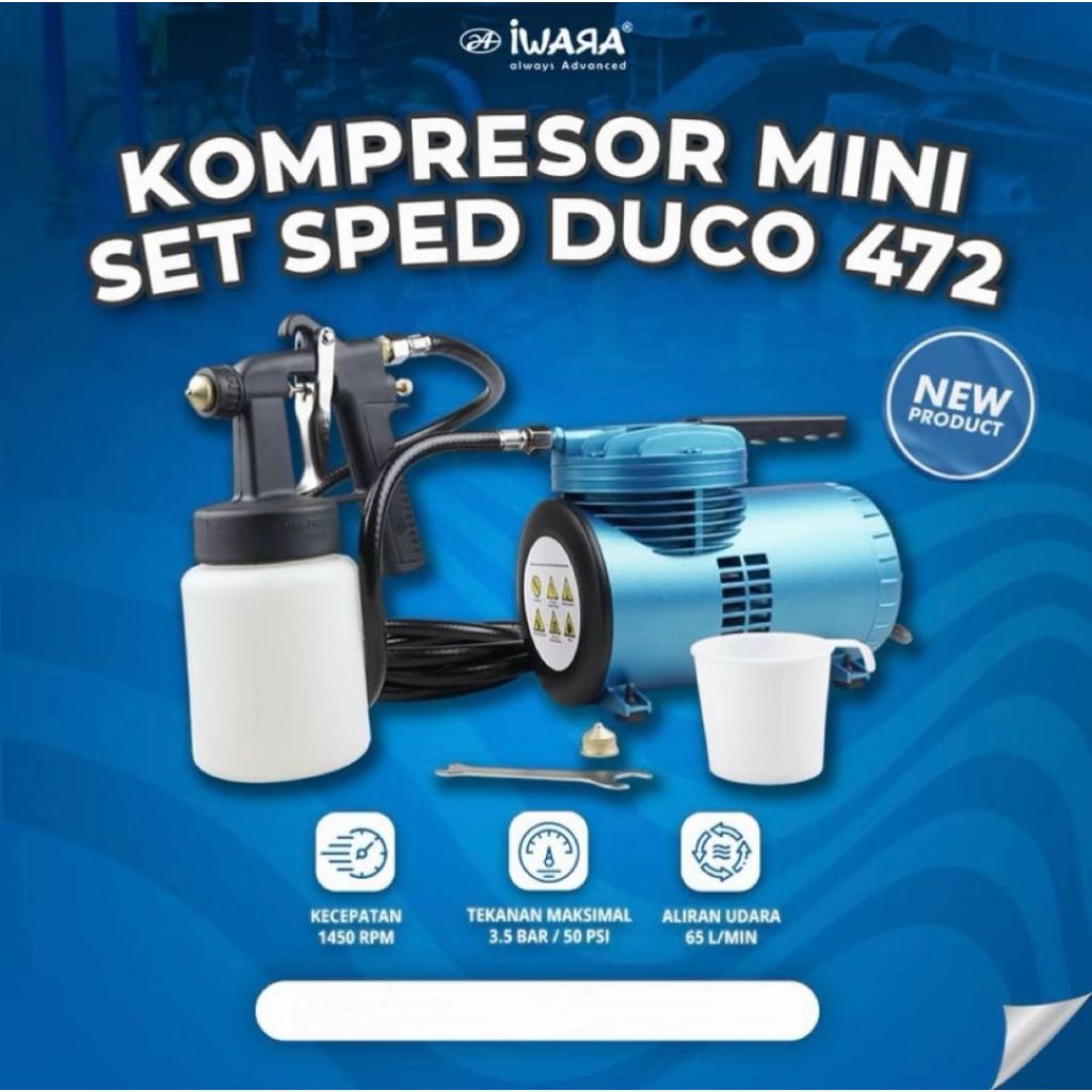 Jual Iwara Kompresor Mini Air Brush Kompressor Mini Set Kompresor Mini ...
