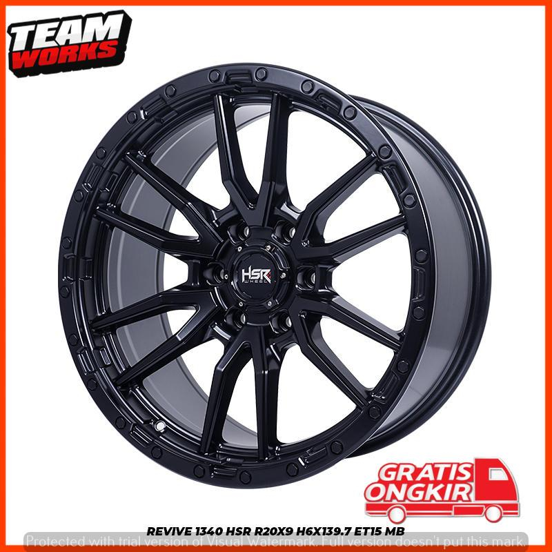 Jual VELG MOBIL RING 20 UNTUK FORTUNER EVEREST PAJERO HILUX TAMPILAN GAHAR VELG OFFROAD HSR ...